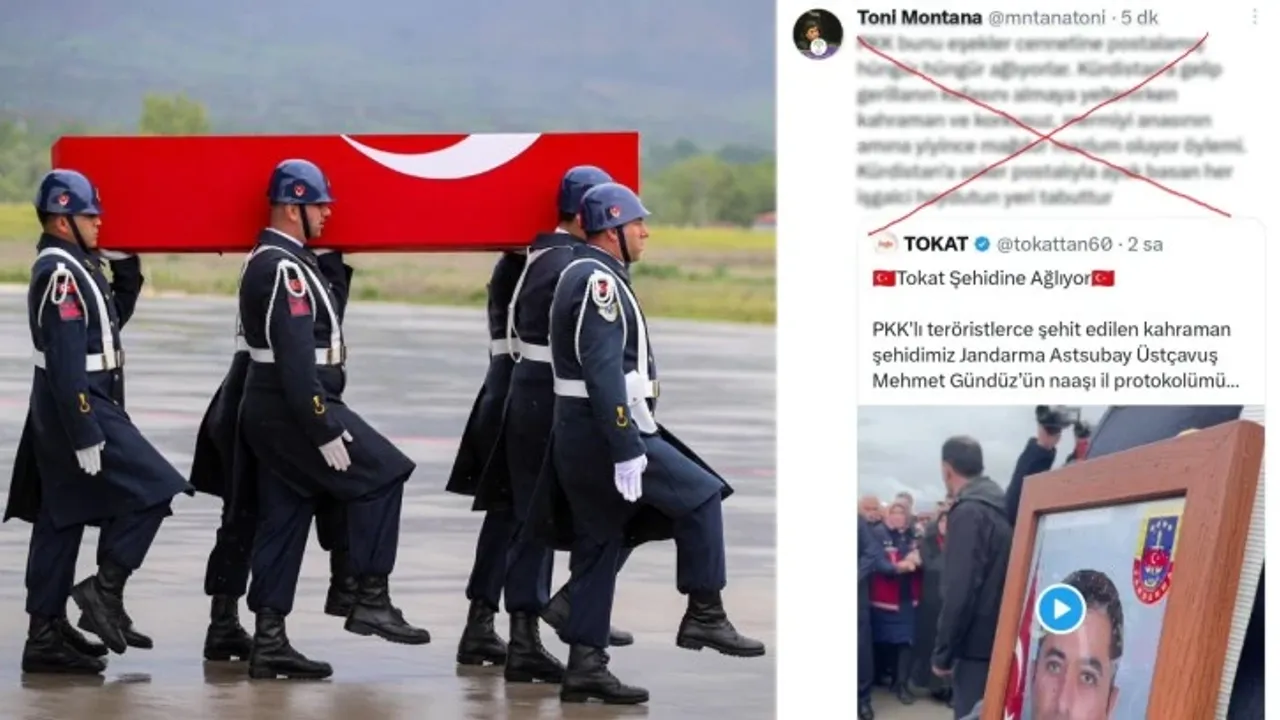 TOKATLI ŞEHİT İÇİN YAPILAN ADİ PAYLAŞIMA SORUŞTURMA - Hürsöz Gazetesi