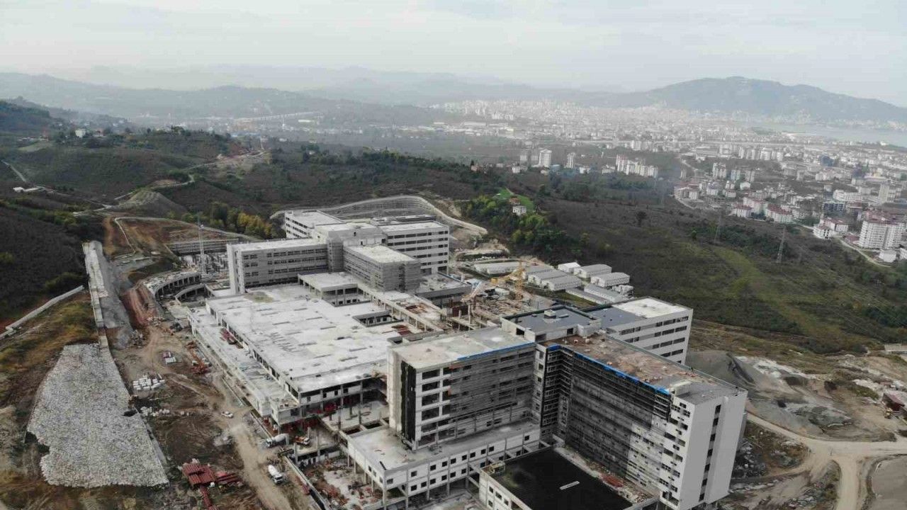 Ordu Şehir Hastanesi inşaatı yüzde 80 tamamlandı - Hürsöz Gazetesi