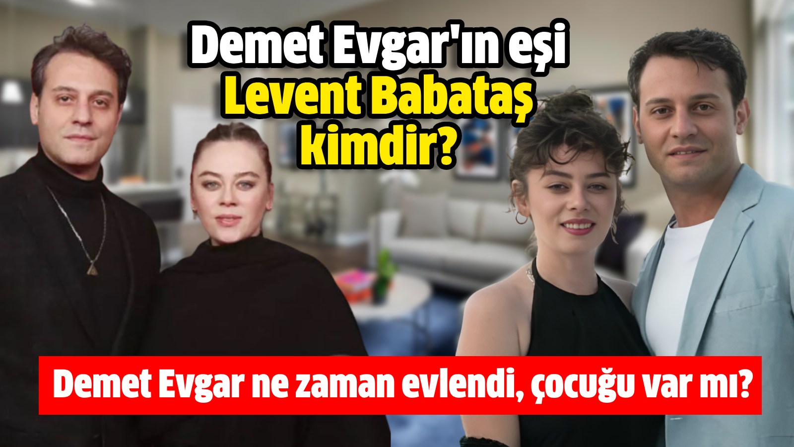 Bahar'ın gerçek eşi Levent Babataş kimdir? Demet Evgar kiminle evli, ne ...