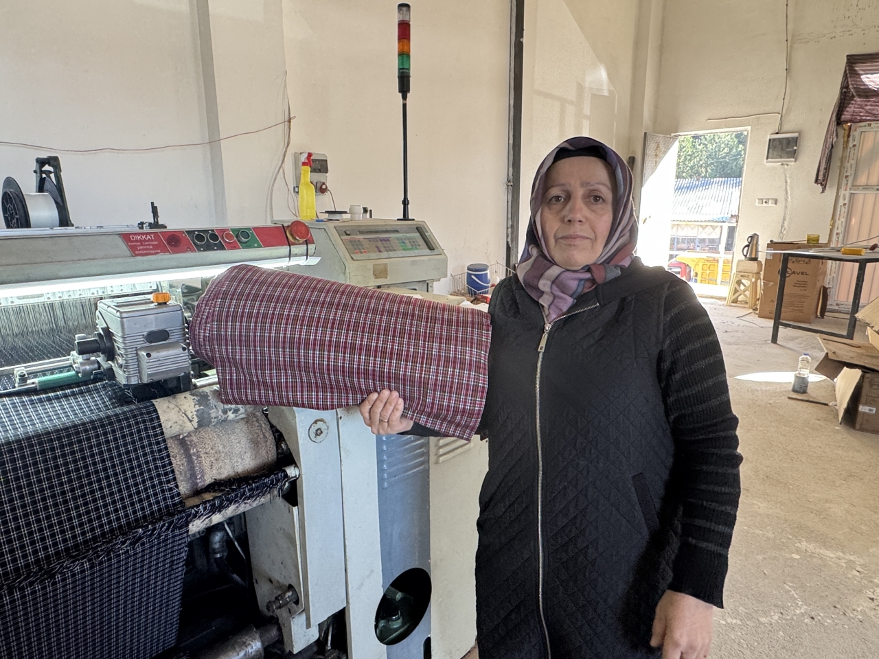 Bolulu çiftin ürettiği yöresel kumaşlar ilgi görüyor - Hürsöz Gazetesi