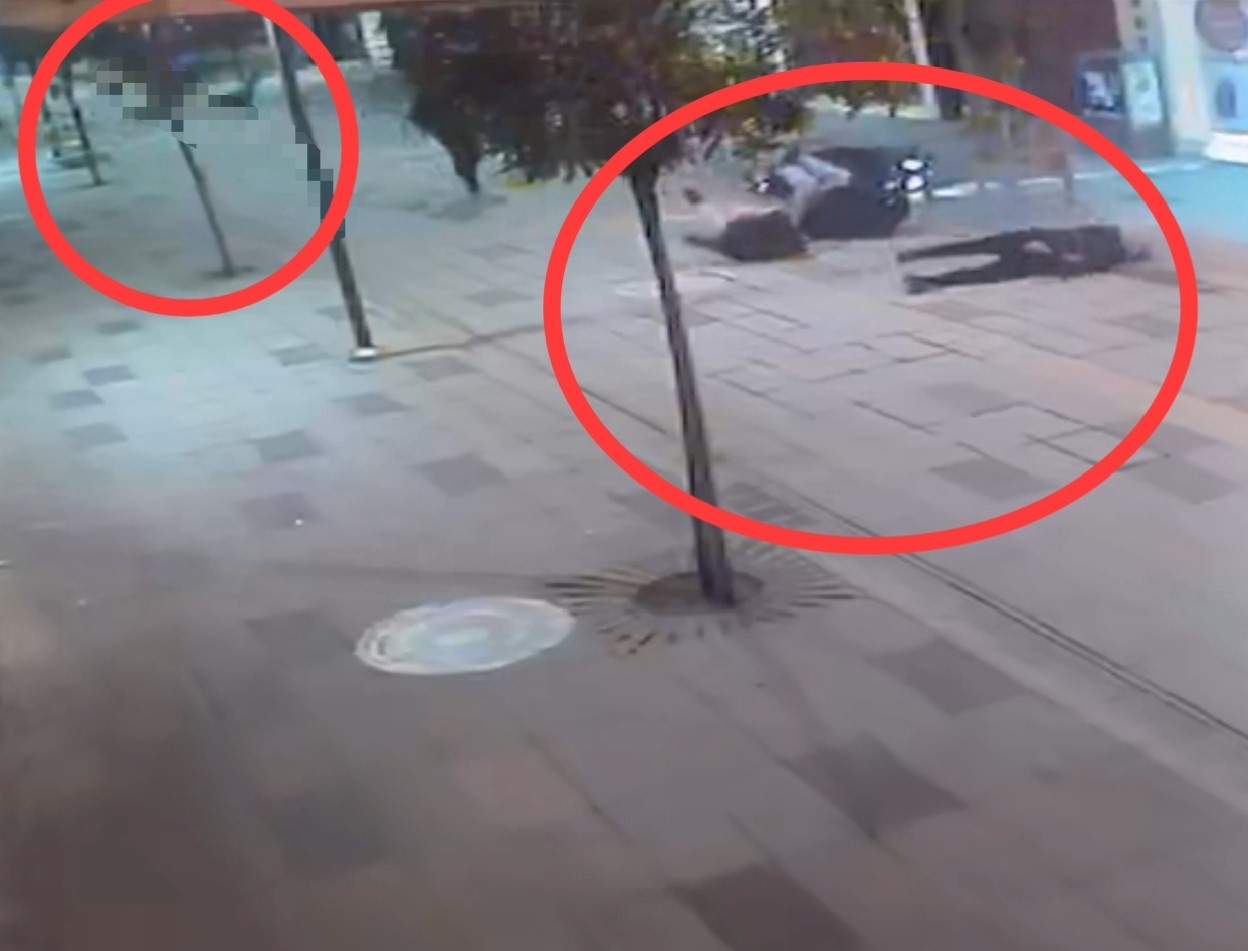 Köpeklerden kaçmaya çalışan motosikletlinin çarptığı yaya, 9 gün sonra ...