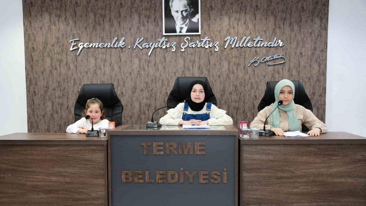 Terme’de ilk: ‘Çocuk Meclisi’ - Hürsöz Gazetesi